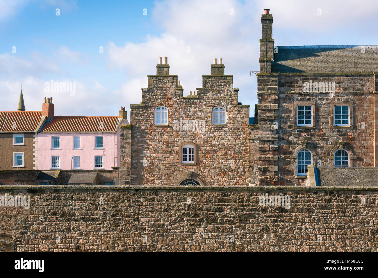 Berwick upon Tweed barracks, detail of buildings inside the Barracks in ...