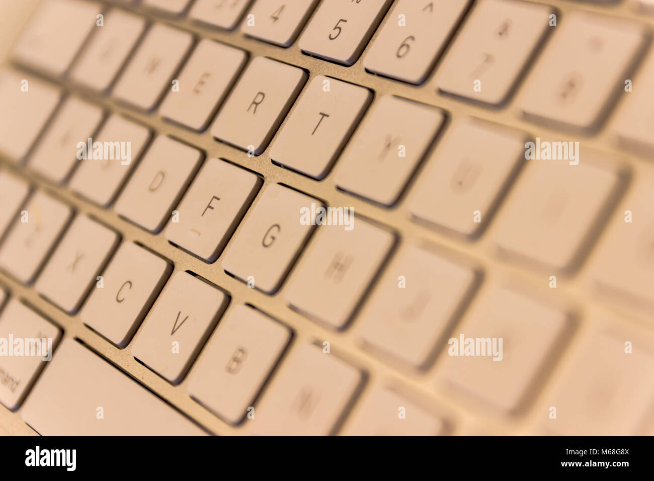 Apple iMac keys Stock Photo - Alamy