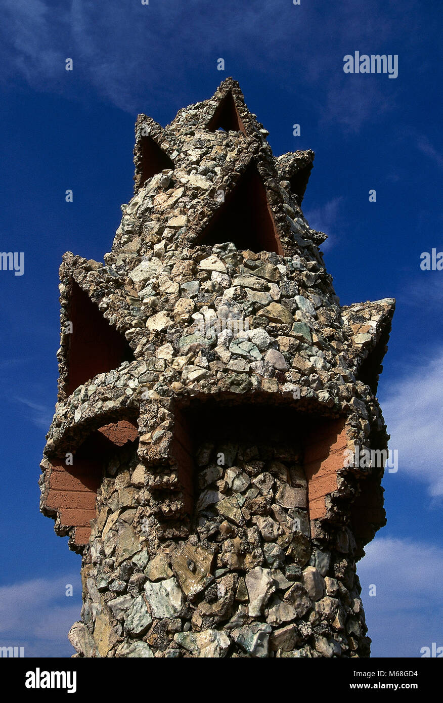 Barcelona, Catalonia, Spain. Palau Guell, 1886-1890. Designed by ...