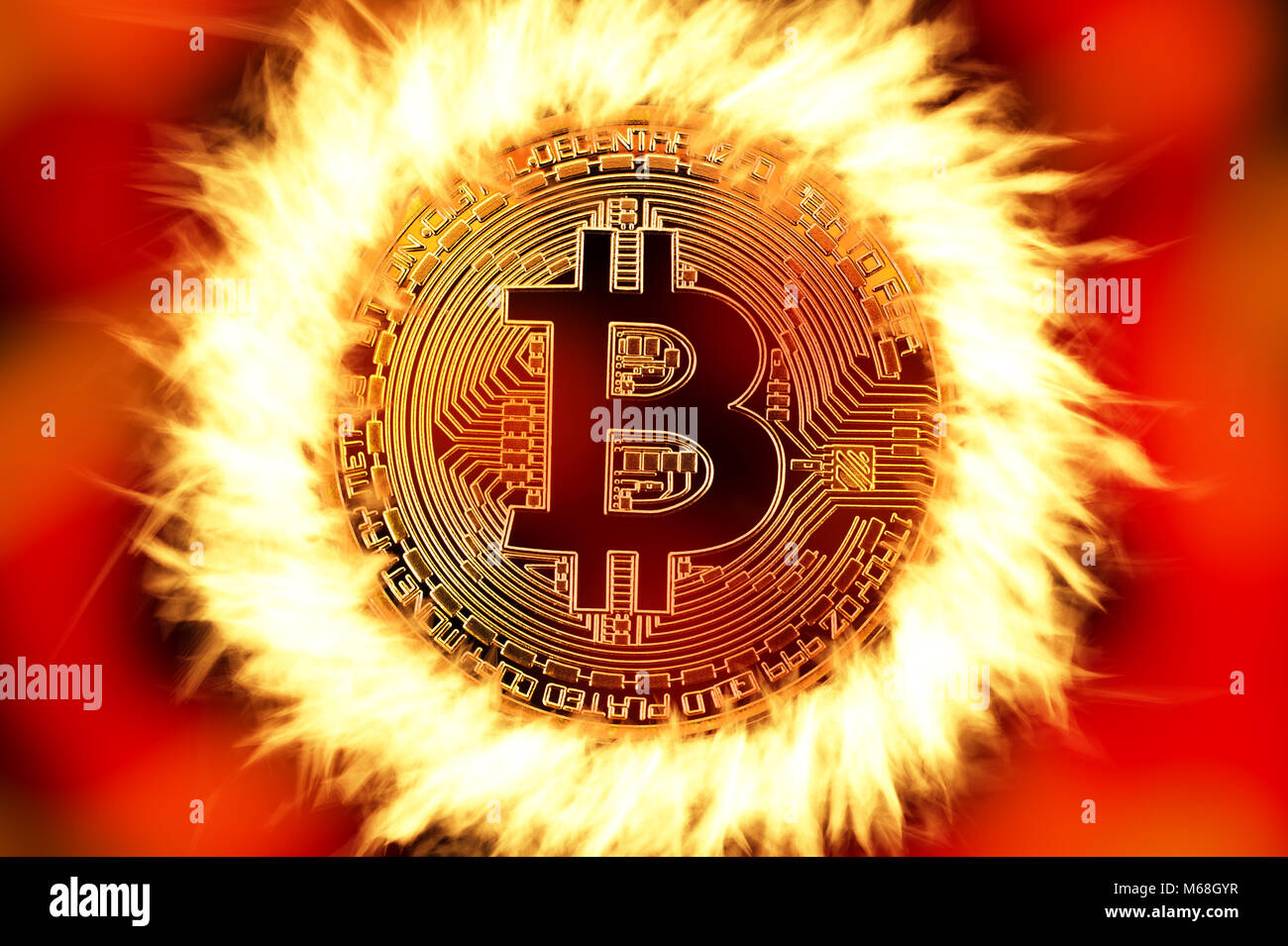 Star burning fire flames symbol hi-res stock photography and images - Alamy