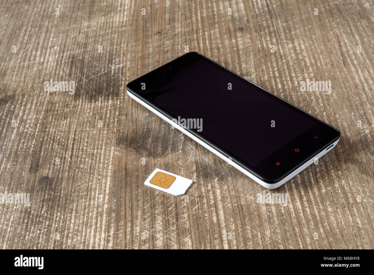 Smartphone with sim hi-res stock photography and images - Alamy