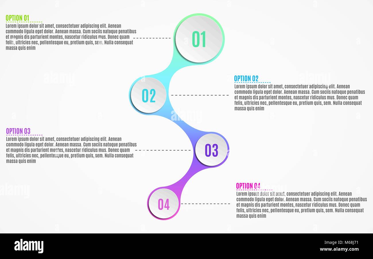 Elements of infographics for business projects. Paper chart in 3d style ...