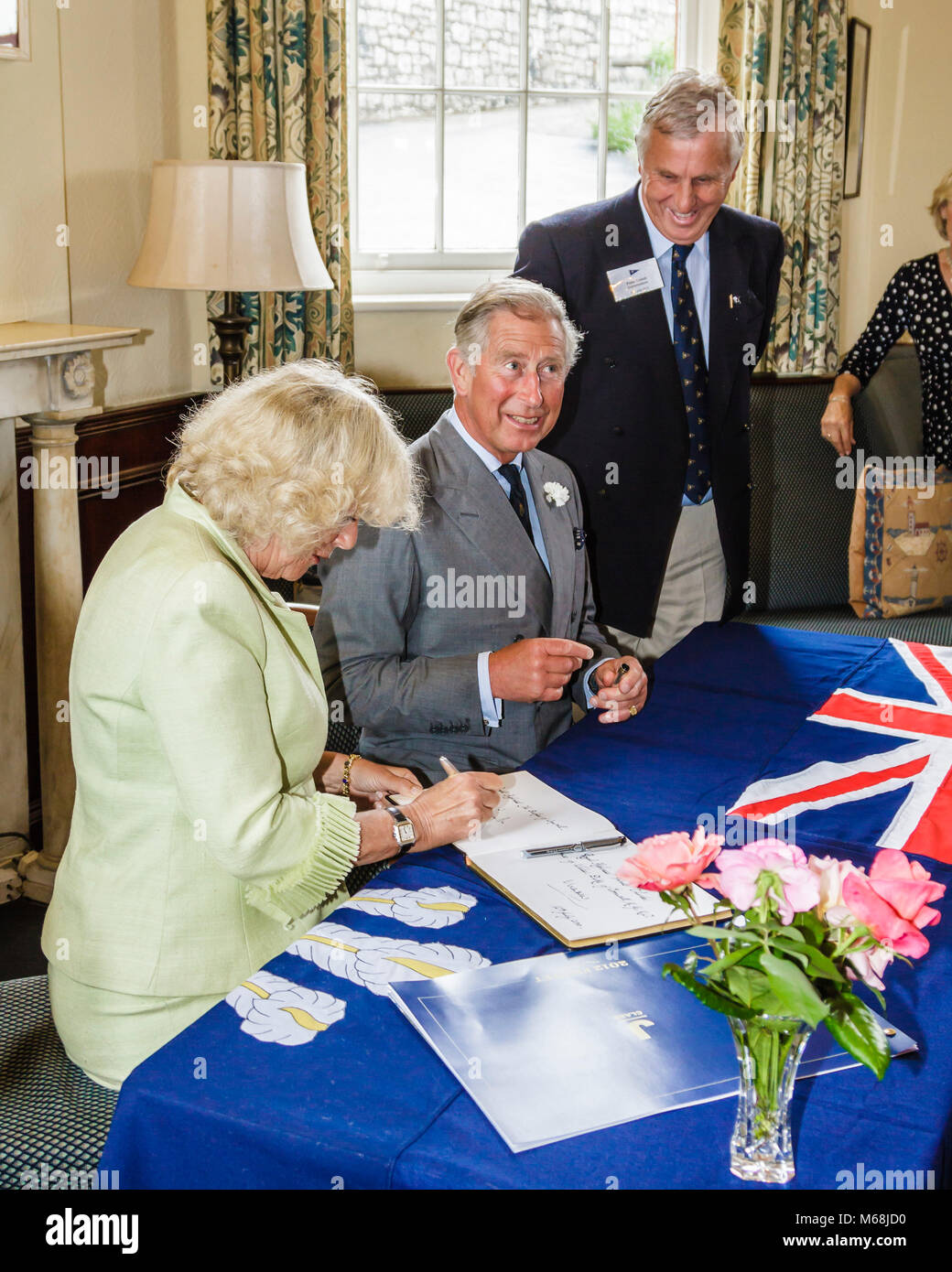 Prince Charles, Duke of Cornwall, and Camilla, Duchess of Cornwall ...