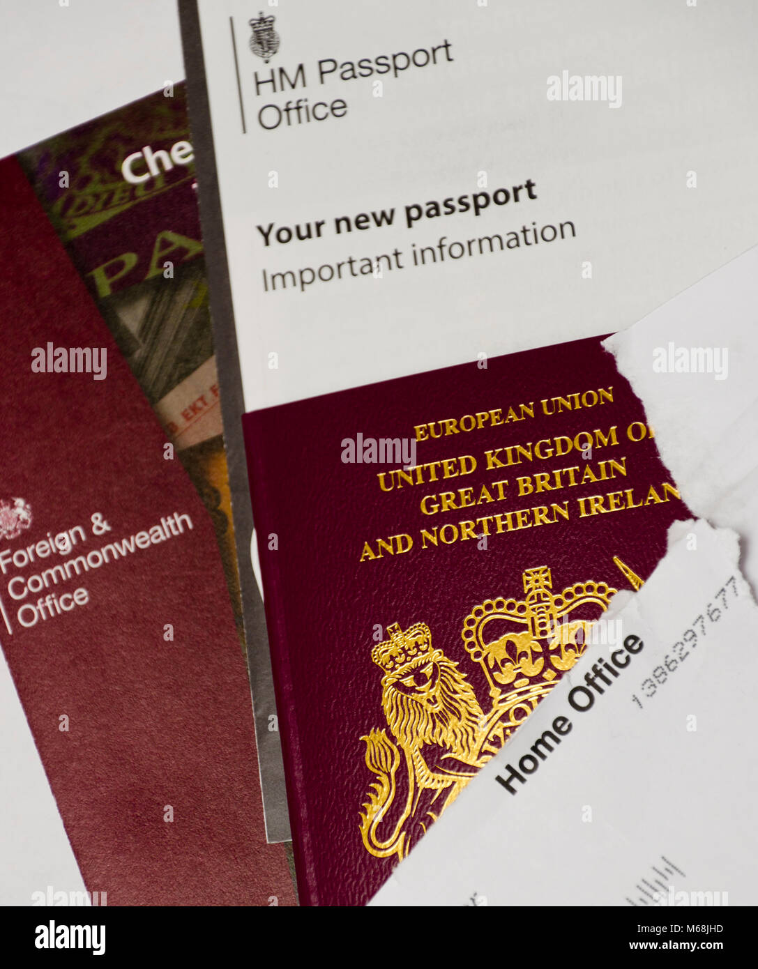 Eu passport hi-res stock photography and images - Alamy