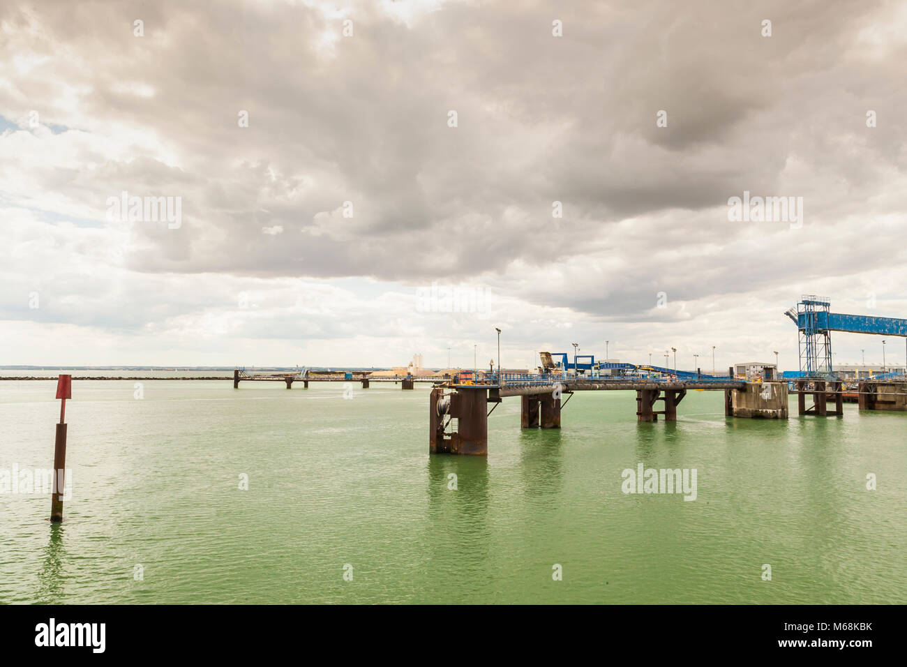 Dock yard and harbour Ramsgate, Kent, England Stock Photo - Alamy