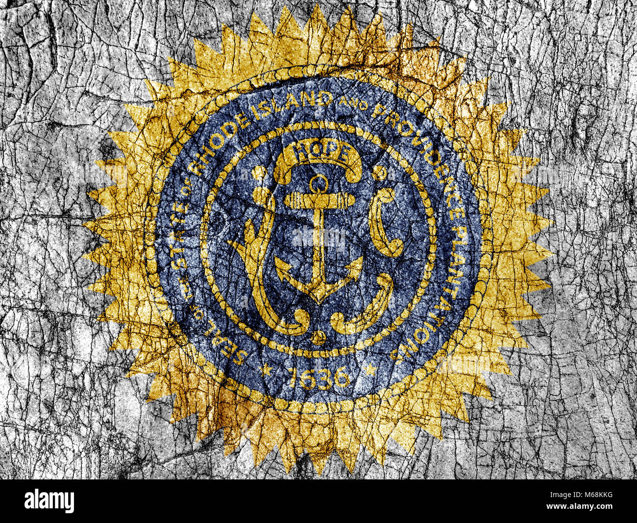 Us rhode island seal hi-res stock photography and images - Alamy