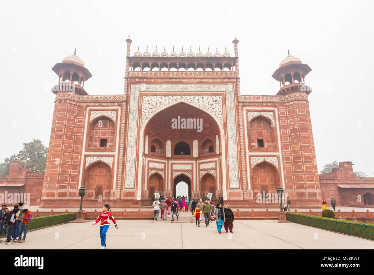 A Pink Building in India Stock Photo - Alamy