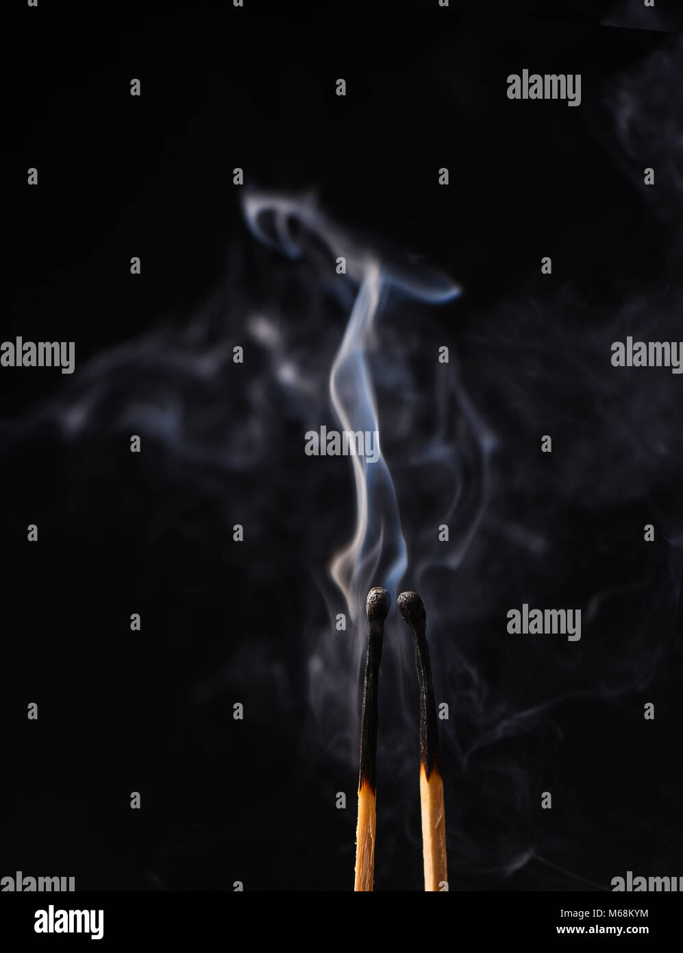 Smoke from match hi-res stock photography and images - Alamy