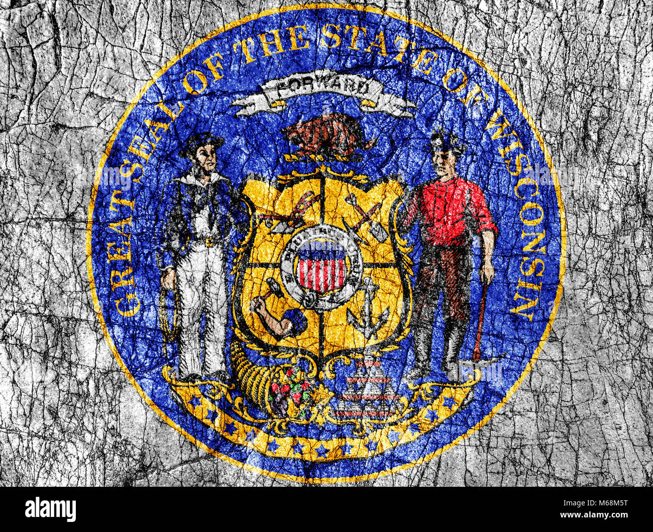 Seal of wisconsin hi-res stock photography and images - Alamy