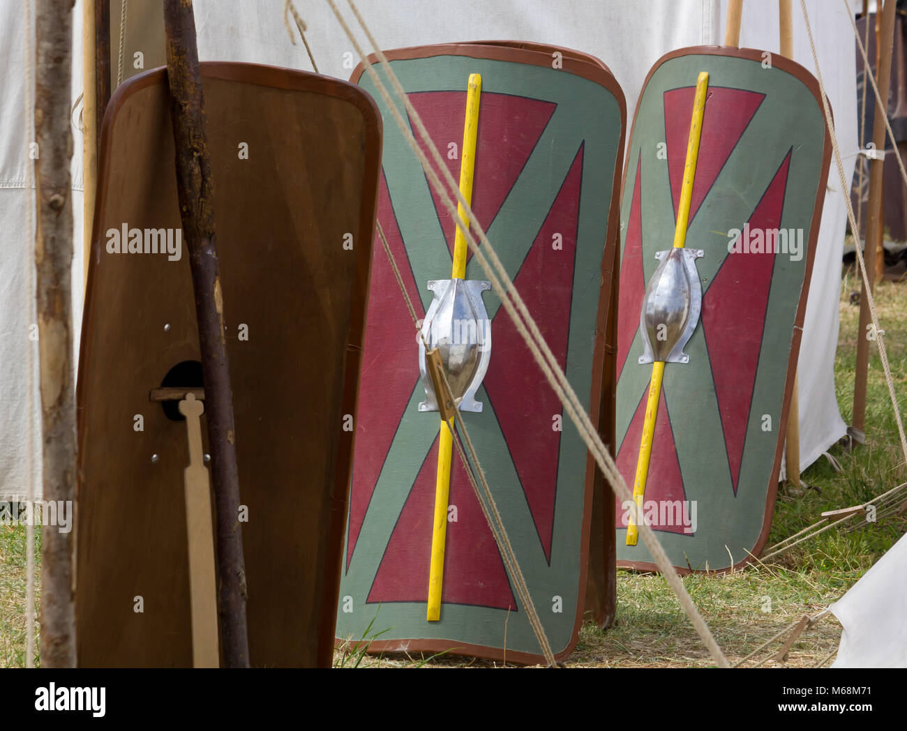 Roman encampment hi-res stock photography and images - Alamy