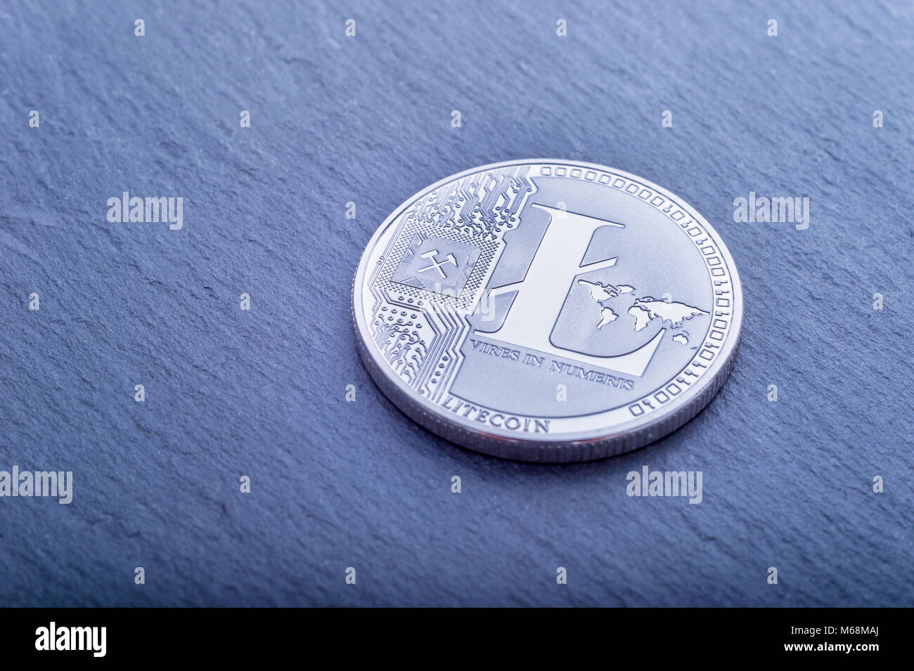 Cryptocurrency Concept Litecoin High Resolution Stock Photography and ...