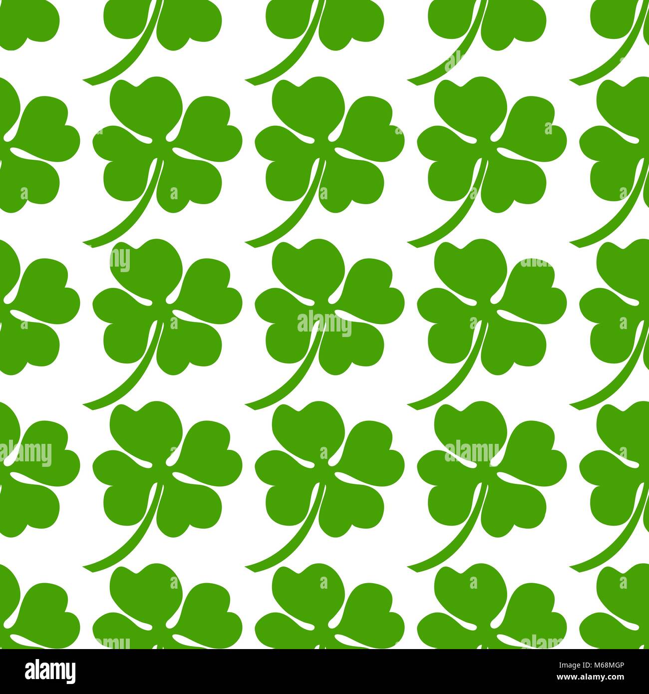 Seamless background, Irish clover Stock Vector Image & Art - Alamy