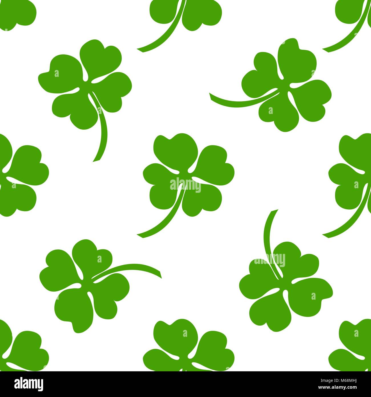 Seamless background, Irish clover Stock Vector Image & Art - Alamy