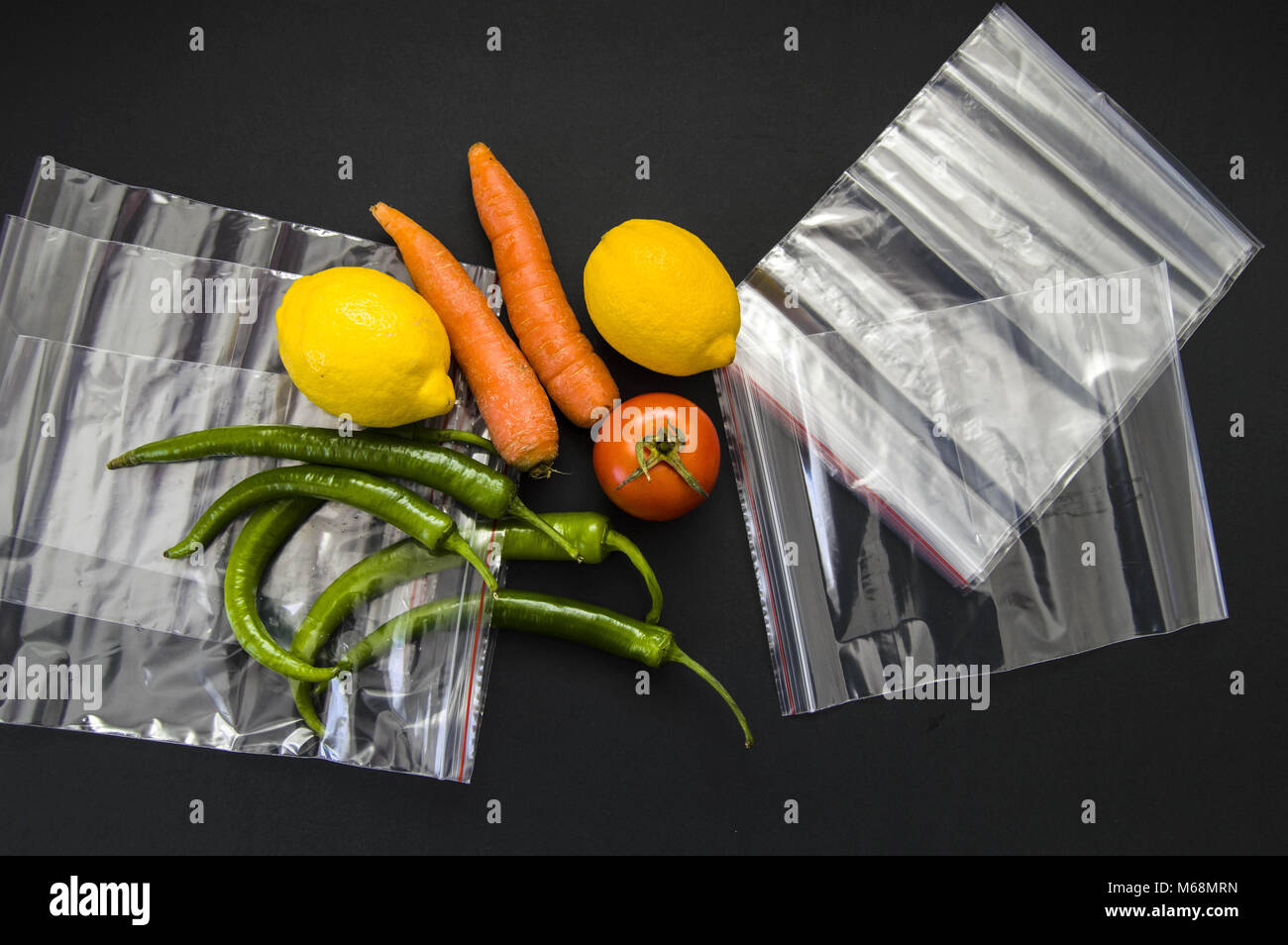 locked bag in the refrigerator to store food, locked refrigerator bag ...