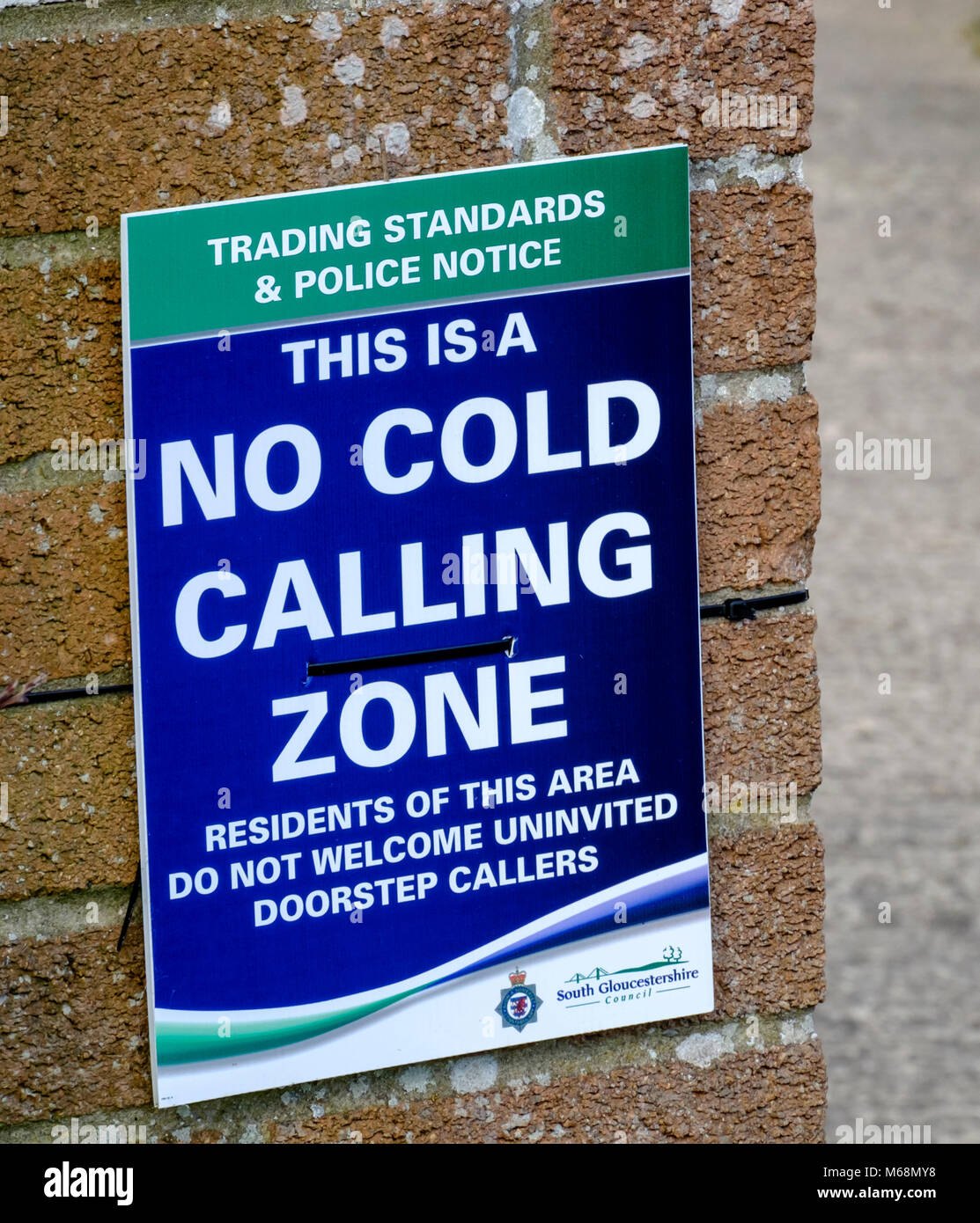 No cold calling sign hi-res stock photography and images - Alamy