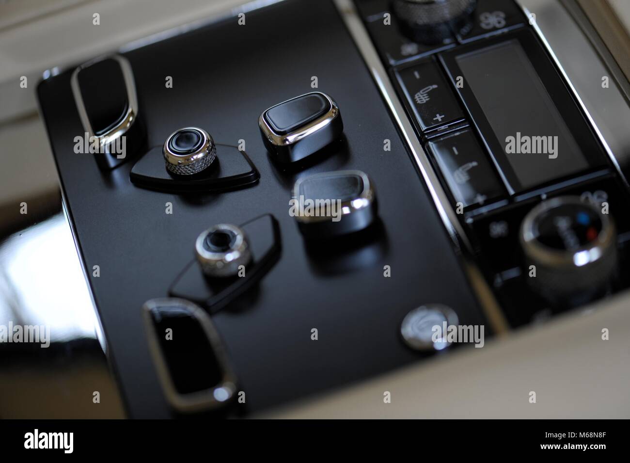 Luxury Car Interiors Stock Photo - Alamy