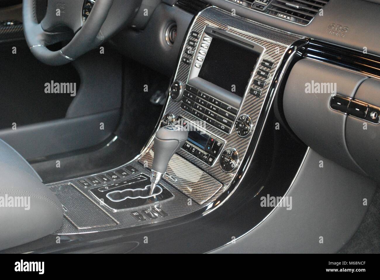 Luxury Car Interiors Stock Photo - Alamy