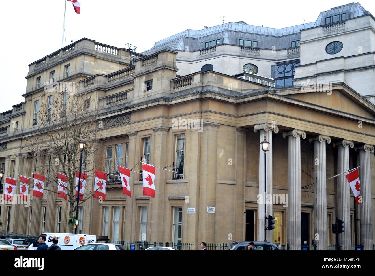 Canada House, Trafalgar Square Stock Photo - Alamy