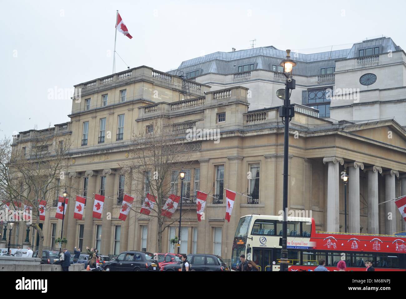 Canada House Trafalgar Square London Stock Photos & Canada House ...
