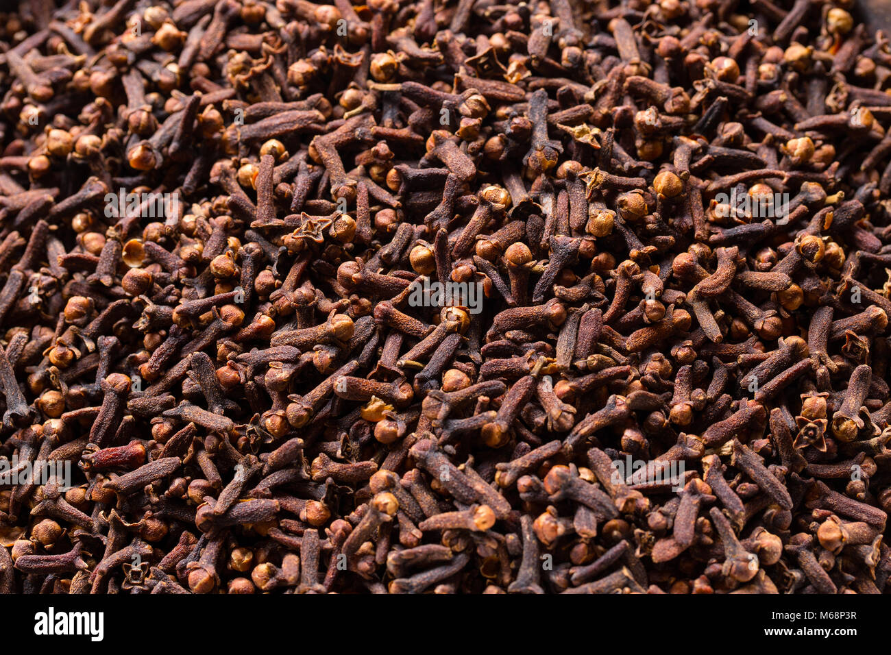 dried clove herb texture for background Stock Photo - Alamy