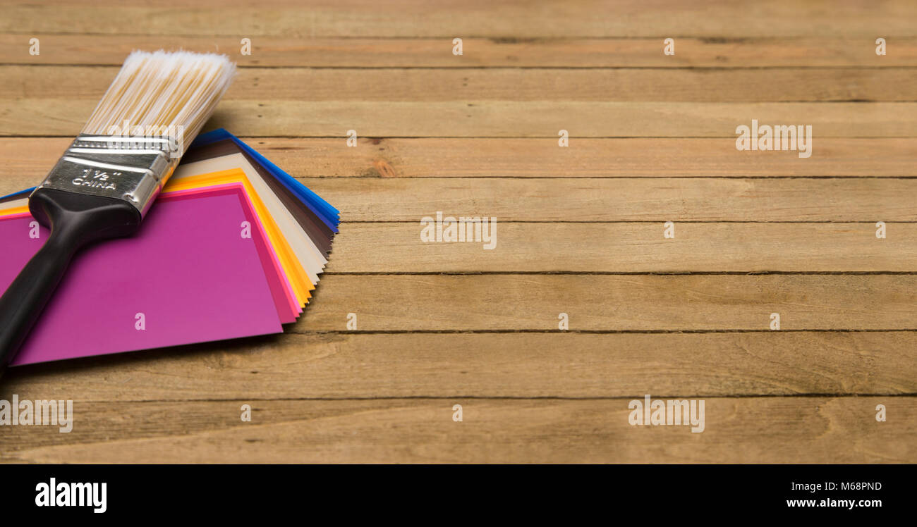 Home Painting Project Themed Background Stock Photo - Alamy