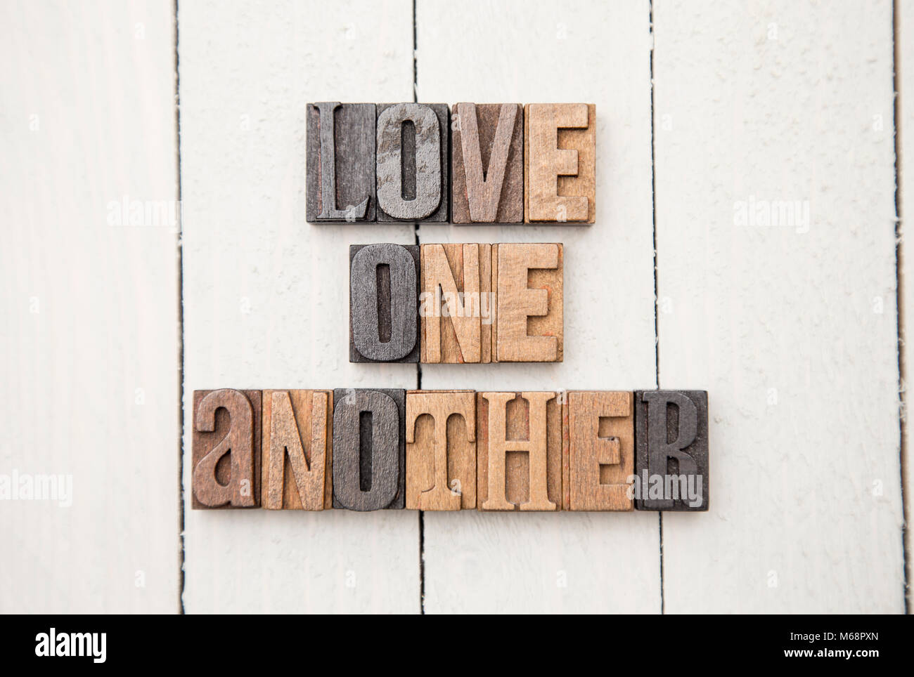 Love one another hi-res stock photography and images - Alamy