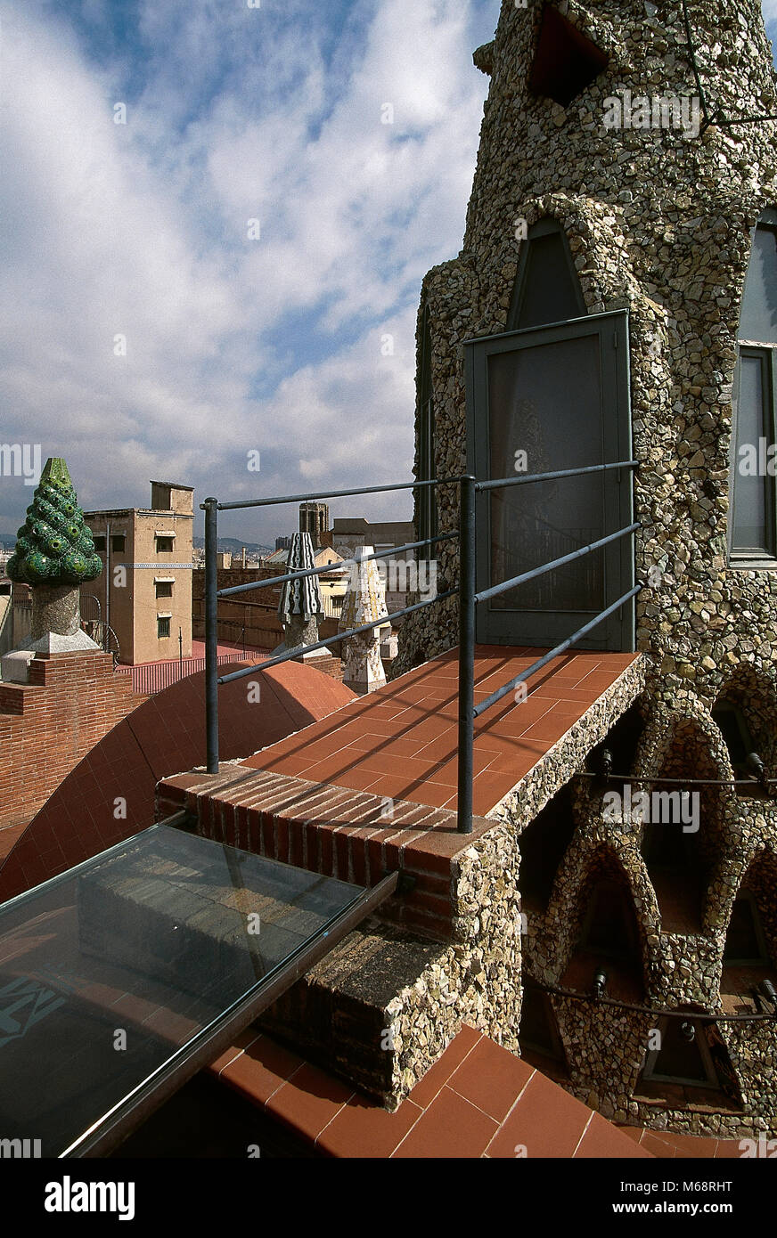Palau guell palace High Resolution Stock Photography and Images - Alamy