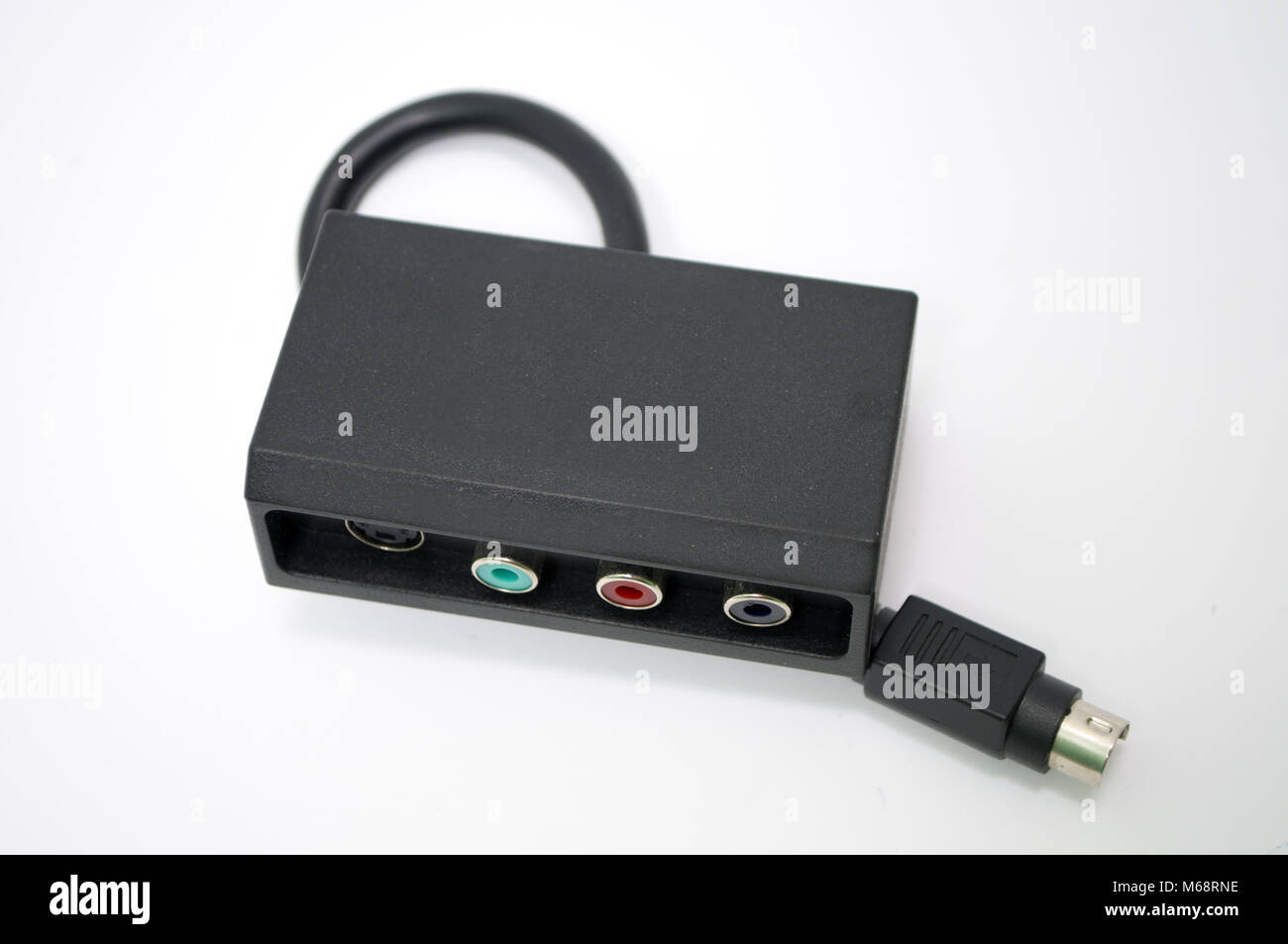 Gray modem on a white background Stock Photo - Alamy