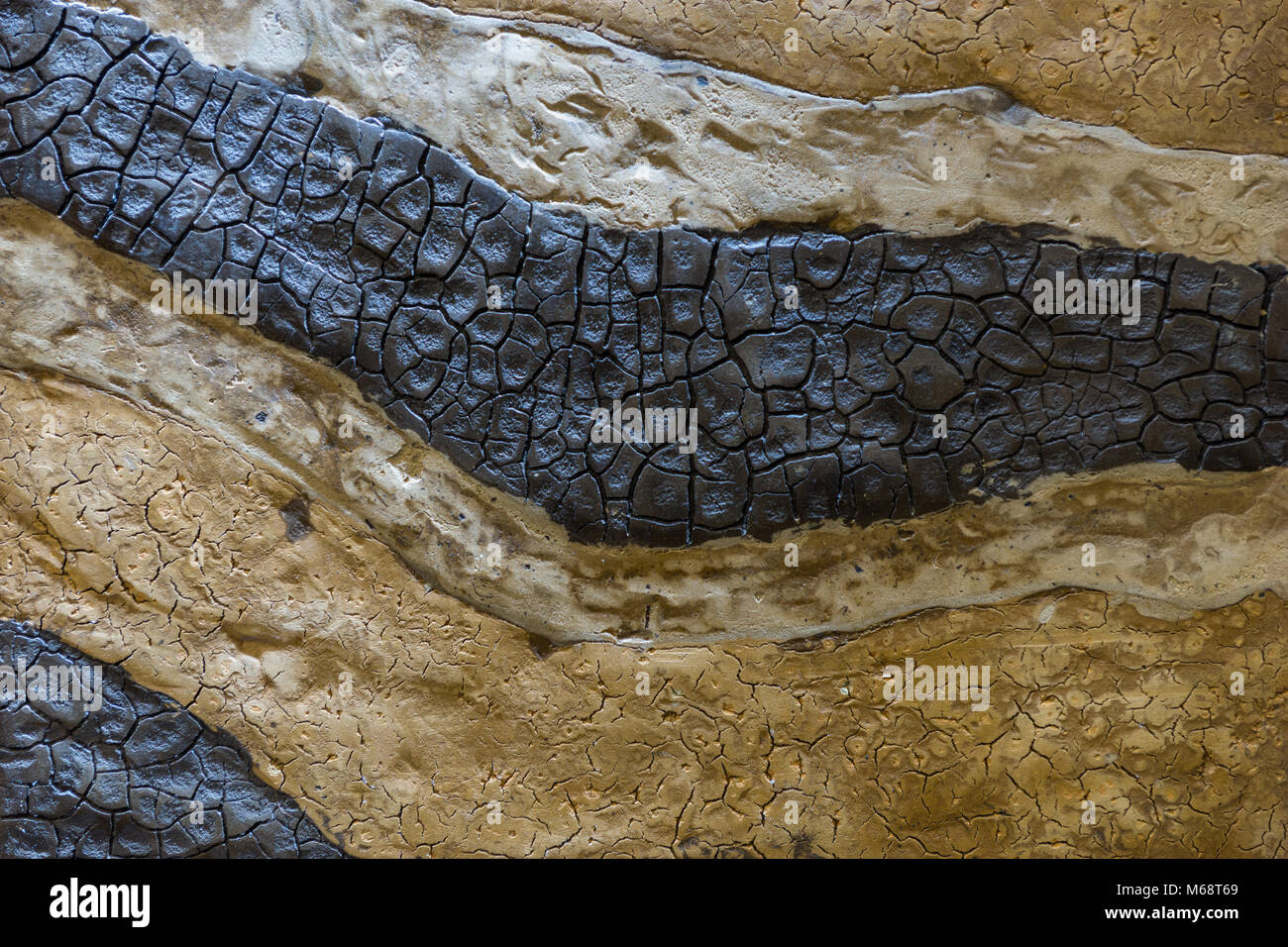 Panel entirely made of different kinds of wood using different ...