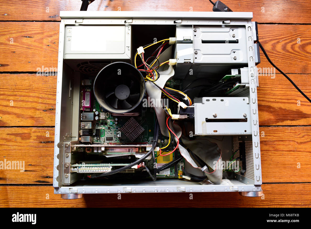 Closeup of CPU, system computer power background Stock Photo - Alamy