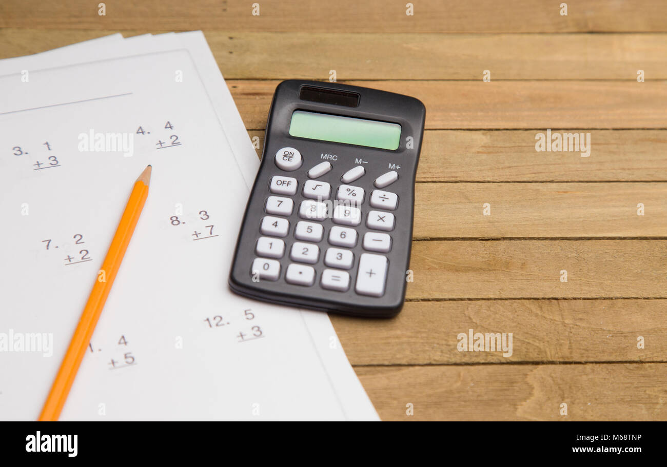 Counting worksheet hi-res stock photography and images - Alamy