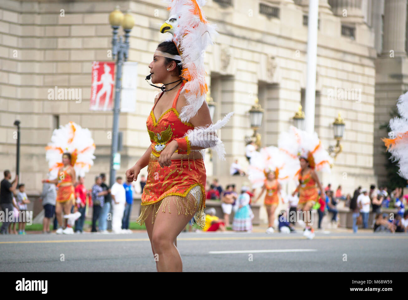 Annual Fiesta DC Latino Festival held in Washington DC for forty-five ...
