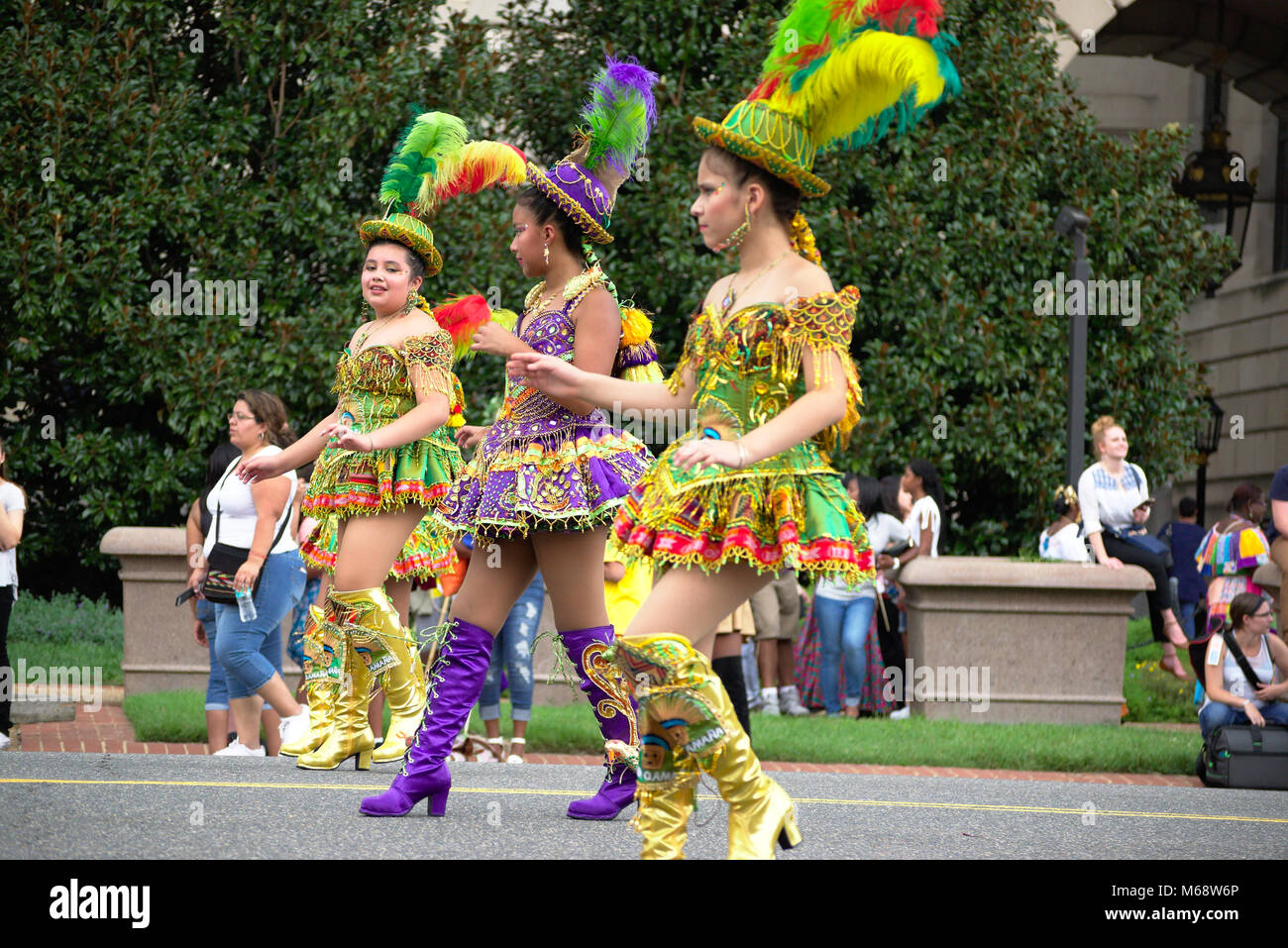 Annual Fiesta DC Latino Festival held in Washington DC for forty-five ...