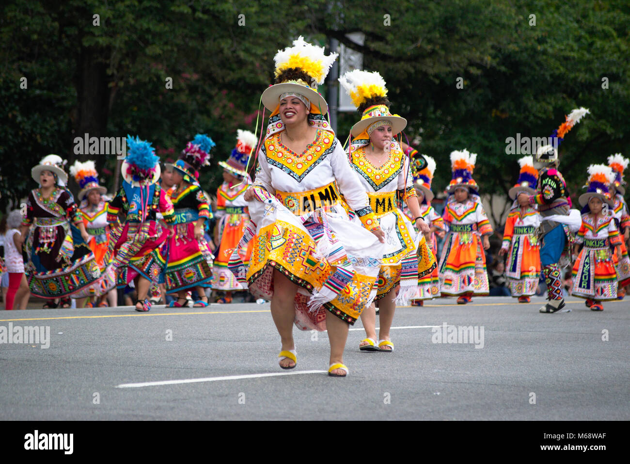 Annual Fiesta DC Latino Festival held in Washington DC for forty-five ...