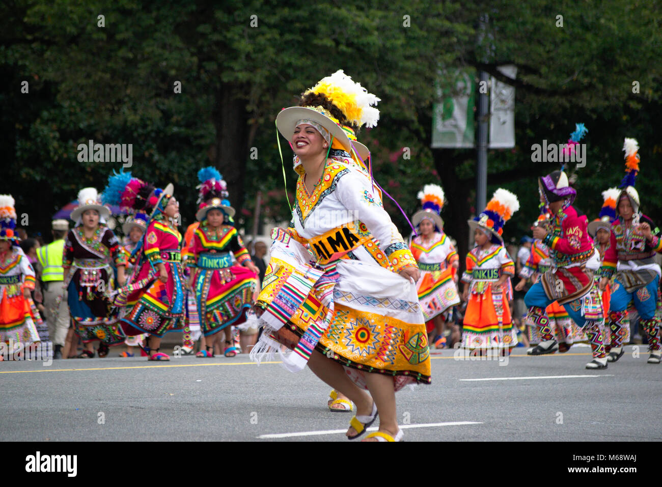 Annual Fiesta DC Latino Festival held in Washington DC for forty-five ...