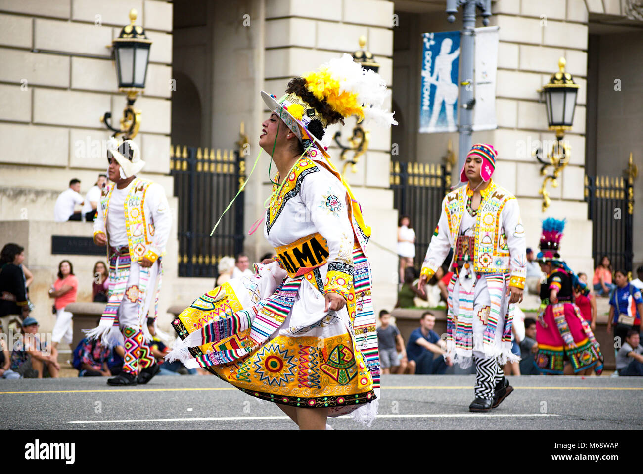 Annual Fiesta DC Latino Festival held in Washington DC for forty-five ...
