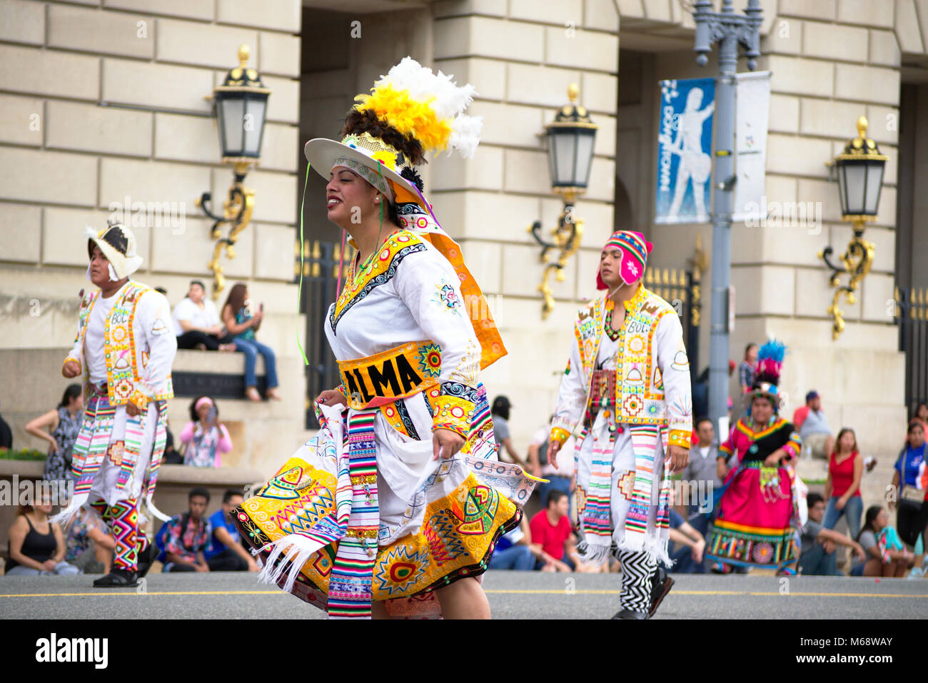 Annual Fiesta DC Latino Festival held in Washington DC for forty-five ...