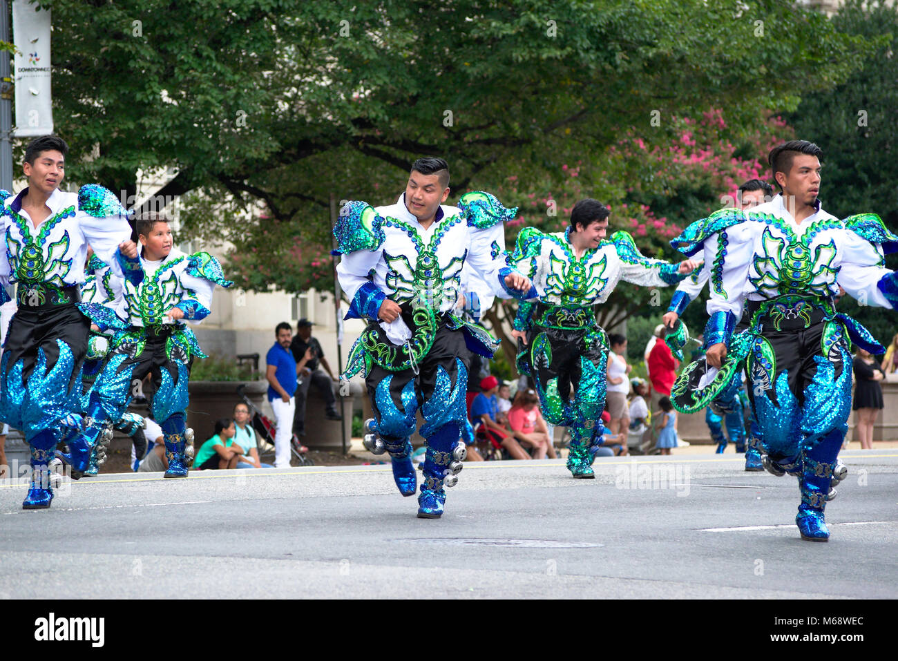 Annual Fiesta DC Latino Festival held in Washington DC for forty-five ...