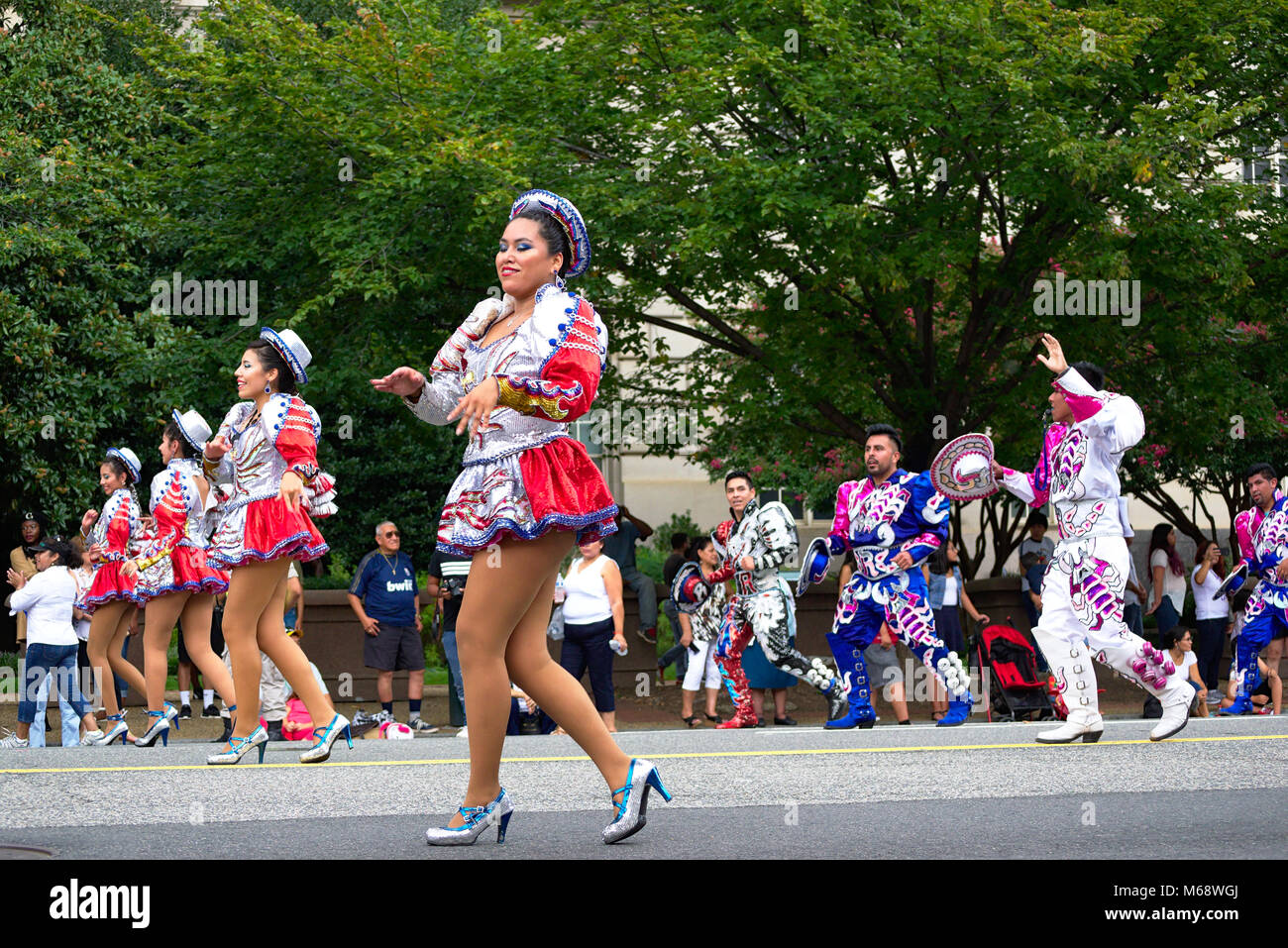 Annual Fiesta DC Latino Festival held in Washington DC for forty-five ...