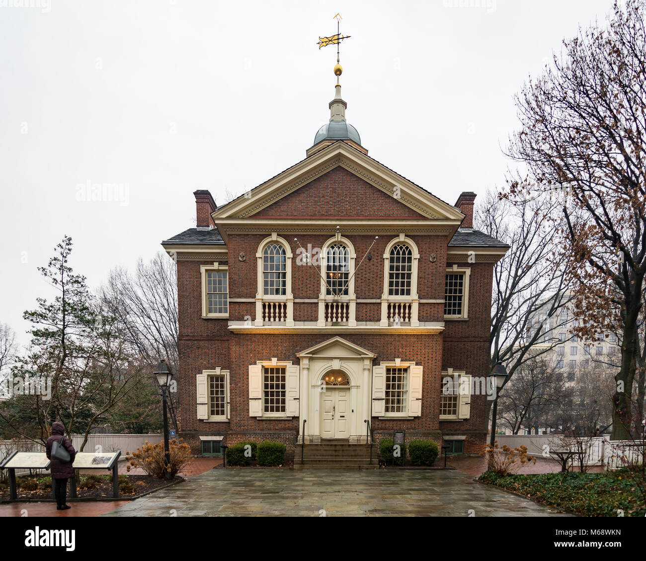 Carpenter's Hall Philadelphia, historic building and touristic ...
