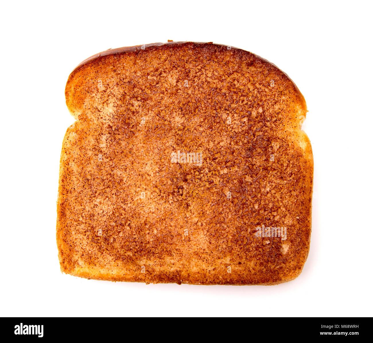 Cinnamon Toast on a White Background Stock Photo - Alamy