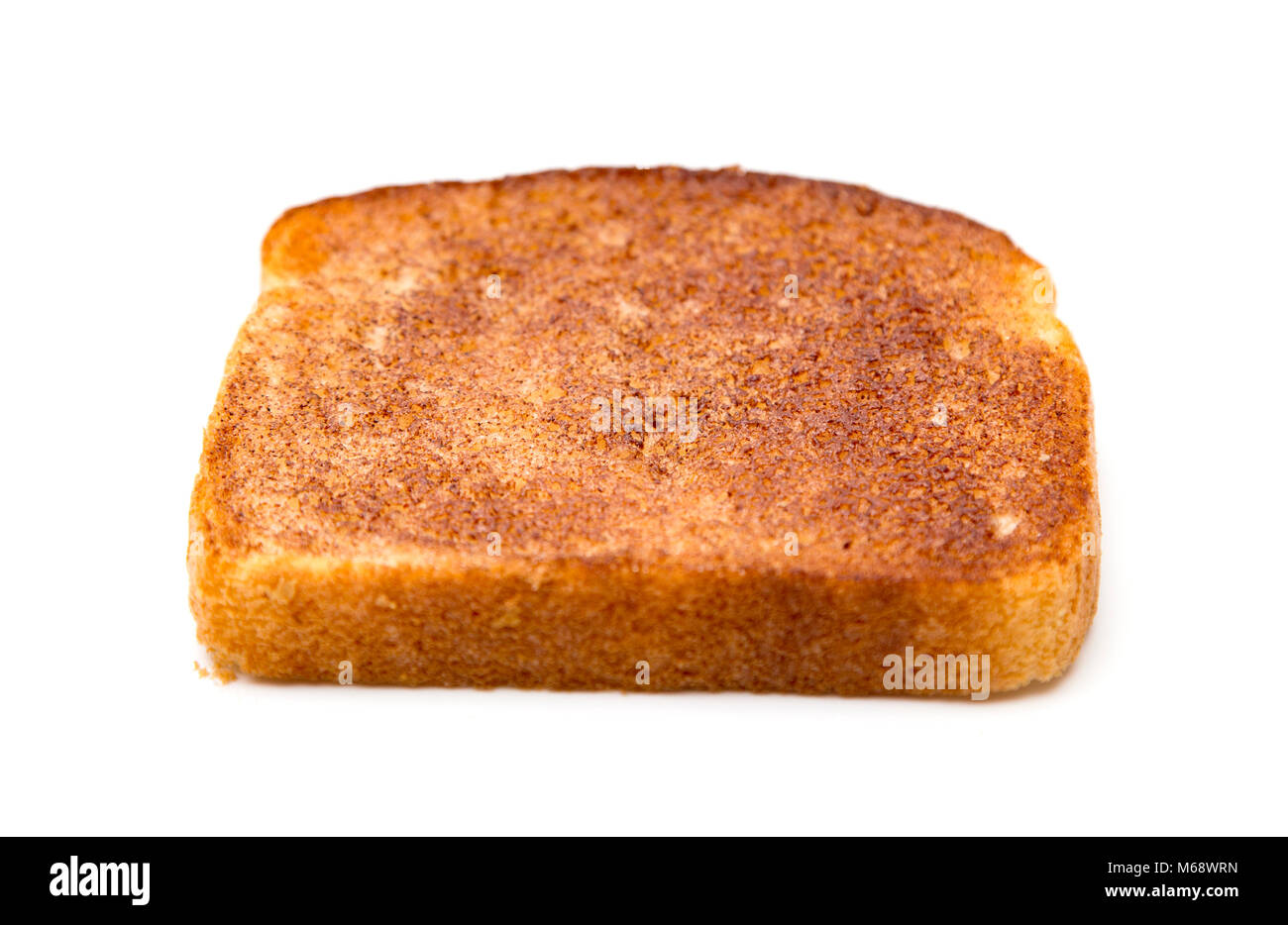 Cinnamon Toast on a White Background Stock Photo - Alamy