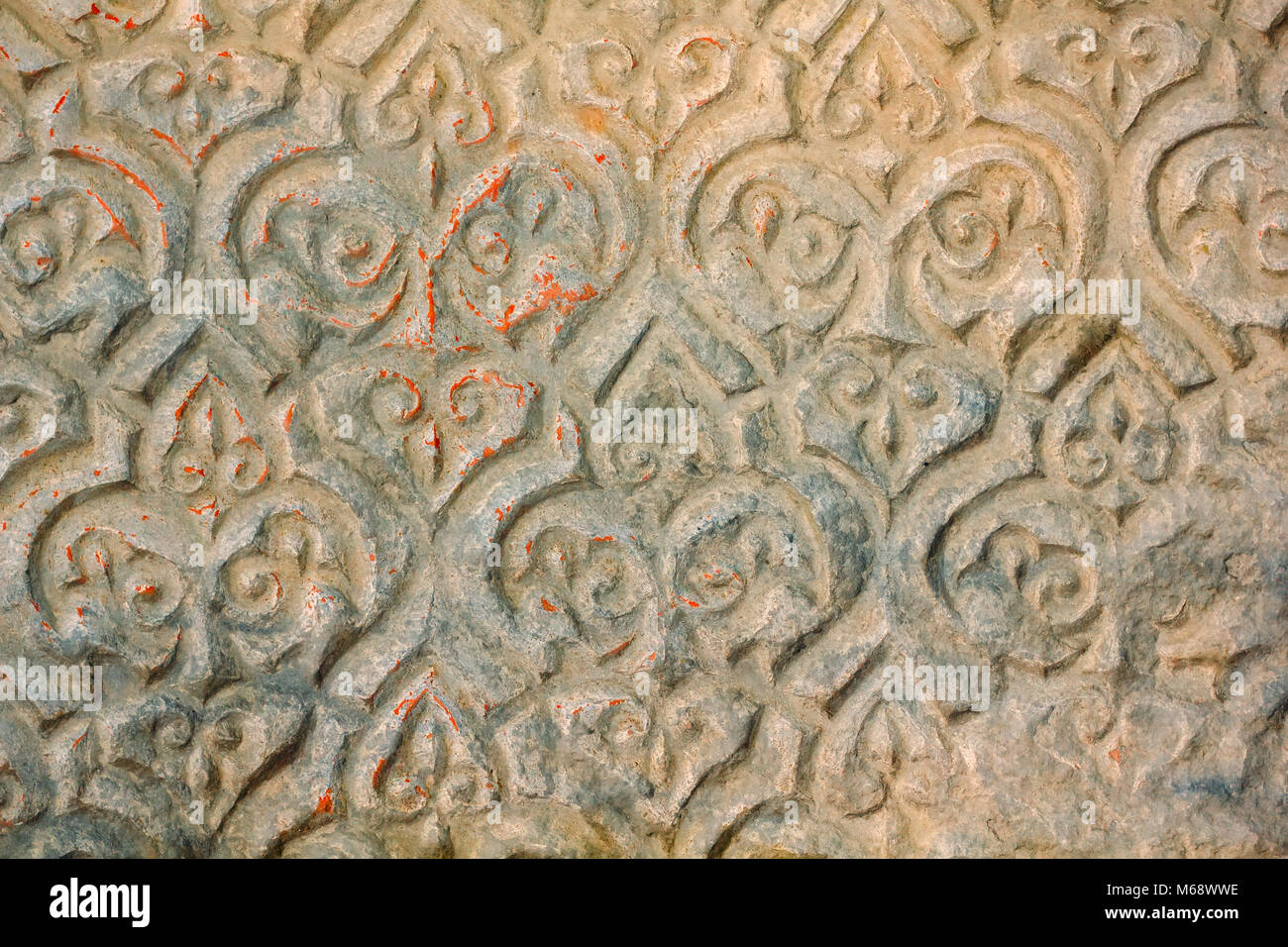Arabic ornament on a wall of medieval building in Cairo Stock Photo - Alamy