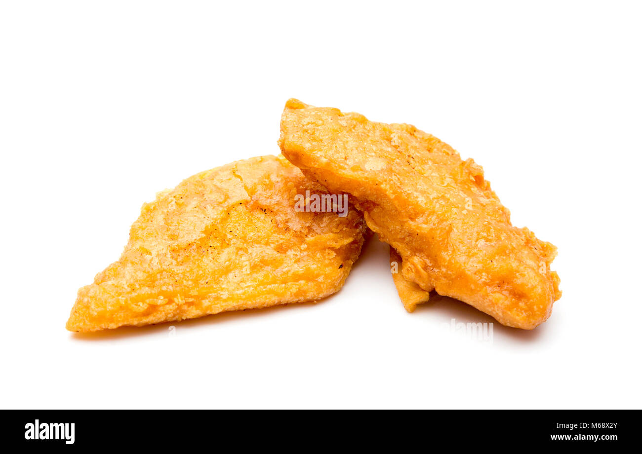 Battered and Fried Fillet of Fish Stock Photo - Alamy