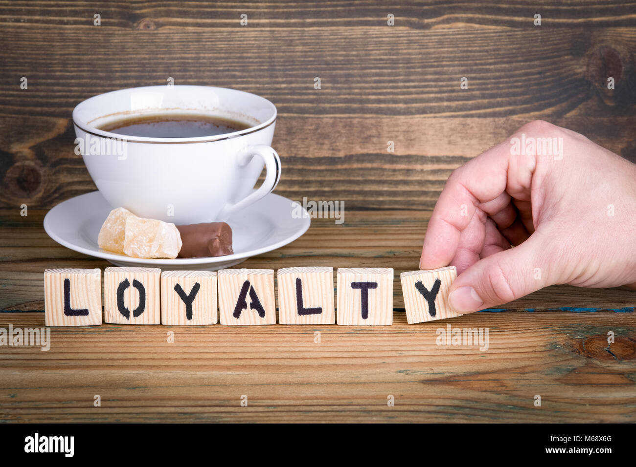 Word loyalty hi-res stock photography and images - Alamy