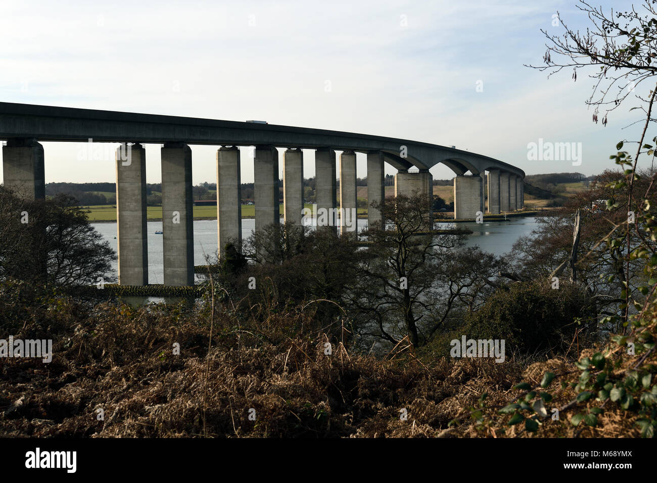 River Orwell Bridge Stock Photo - Alamy