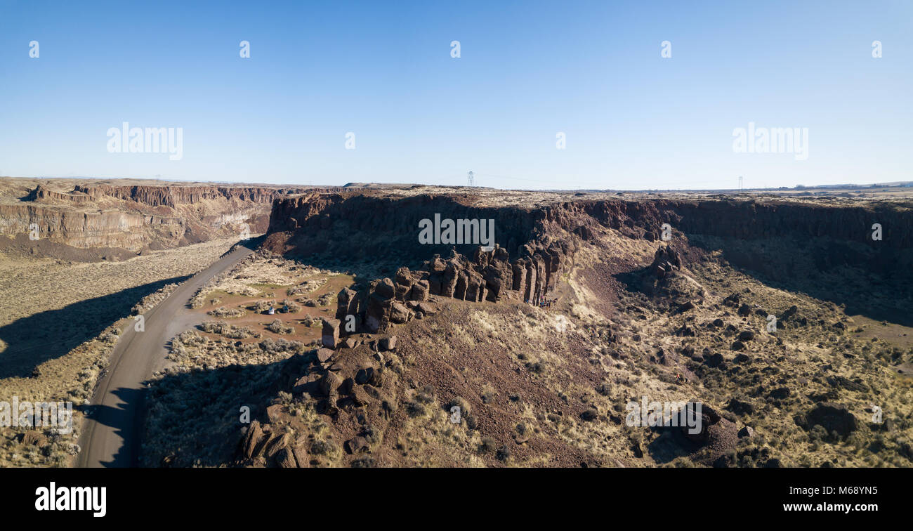 Frenchman mountain aerial hi-res stock photography and images - Alamy