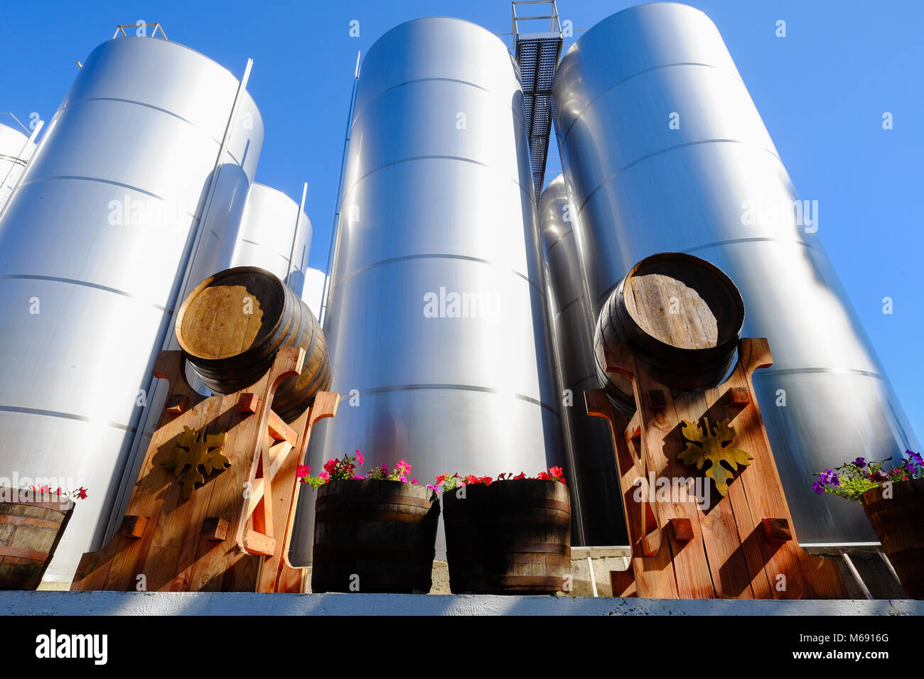 Old wine making equipment hi-res stock photography and images - Alamy