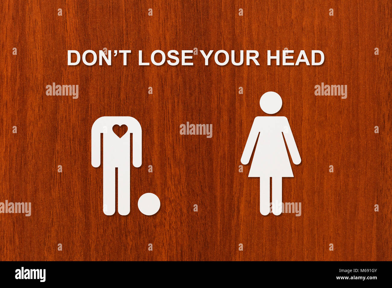 Don't lose your head hi-res stock photography and images - Alamy