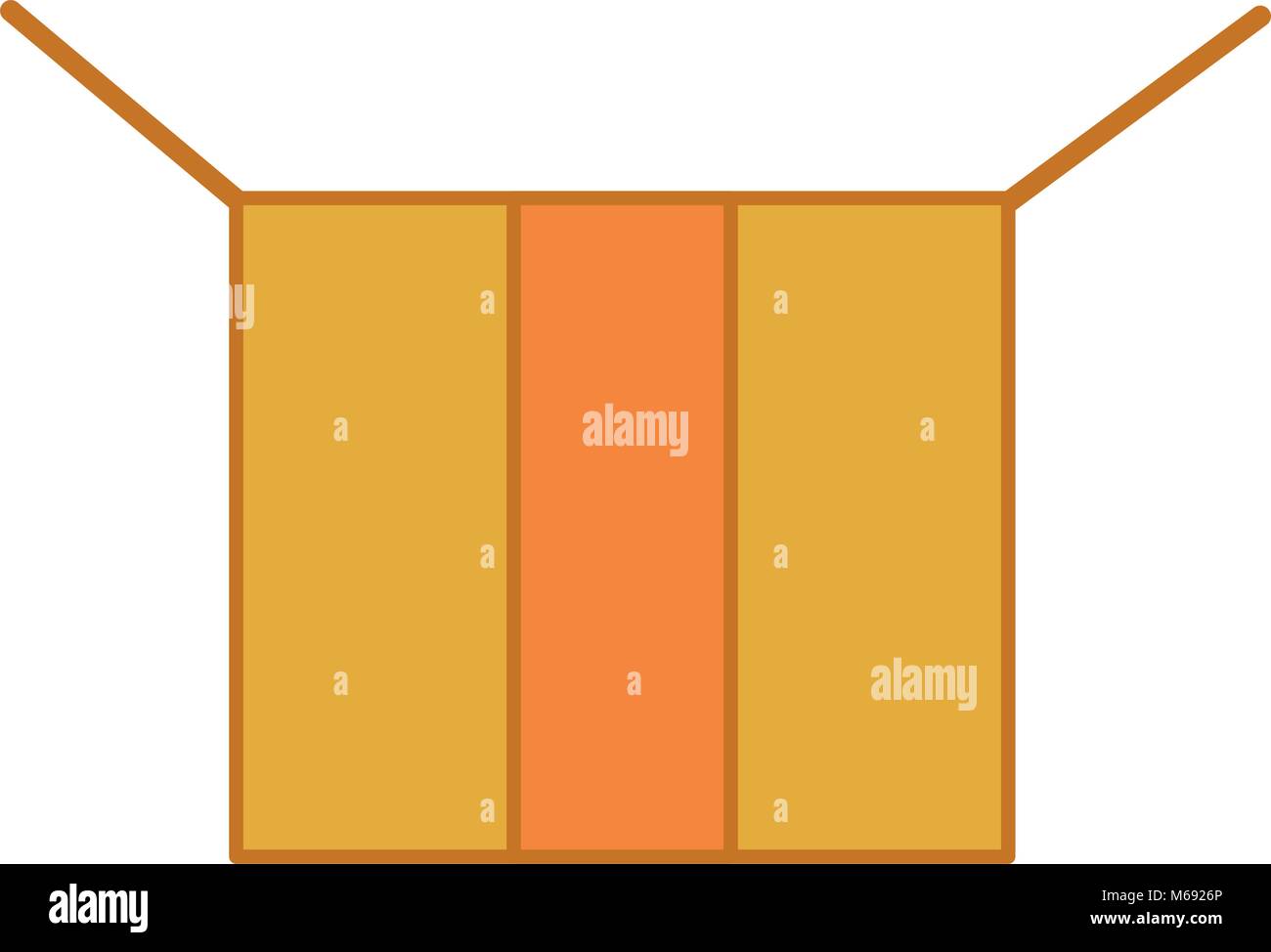 color open delivery package service shipping Stock Vector Image & Art ...